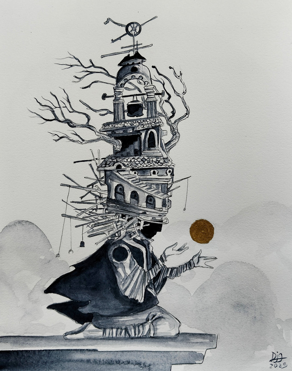The Hermit- day 44 of 50 days – ArtAtAfrica